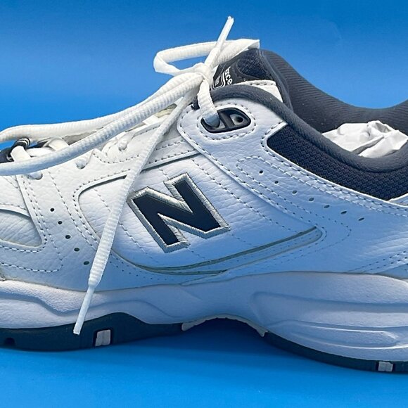 New Balance | Shoes | New Balance White With Black Interior And Heels ...